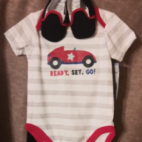 Cutie Pie | Matching Sets | Nwt 3pc Ready Set Go Baby Boy Outfit | Poshmark